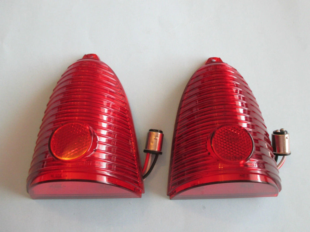 1955 Chevrolet LED Red Tail Light Lenses – thejalopyshop